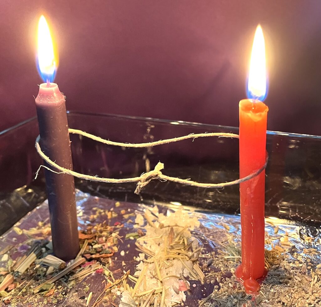 SpellCrafting: Cord Cutting With a Candle – PaganPages.org